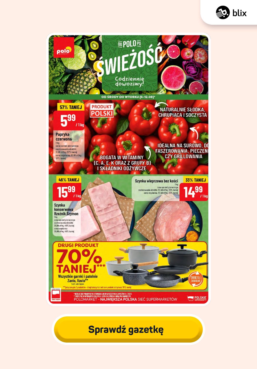 Prim Market gazetka promocyjna 07.08 ️ Promocje sierpień | Blix.pl